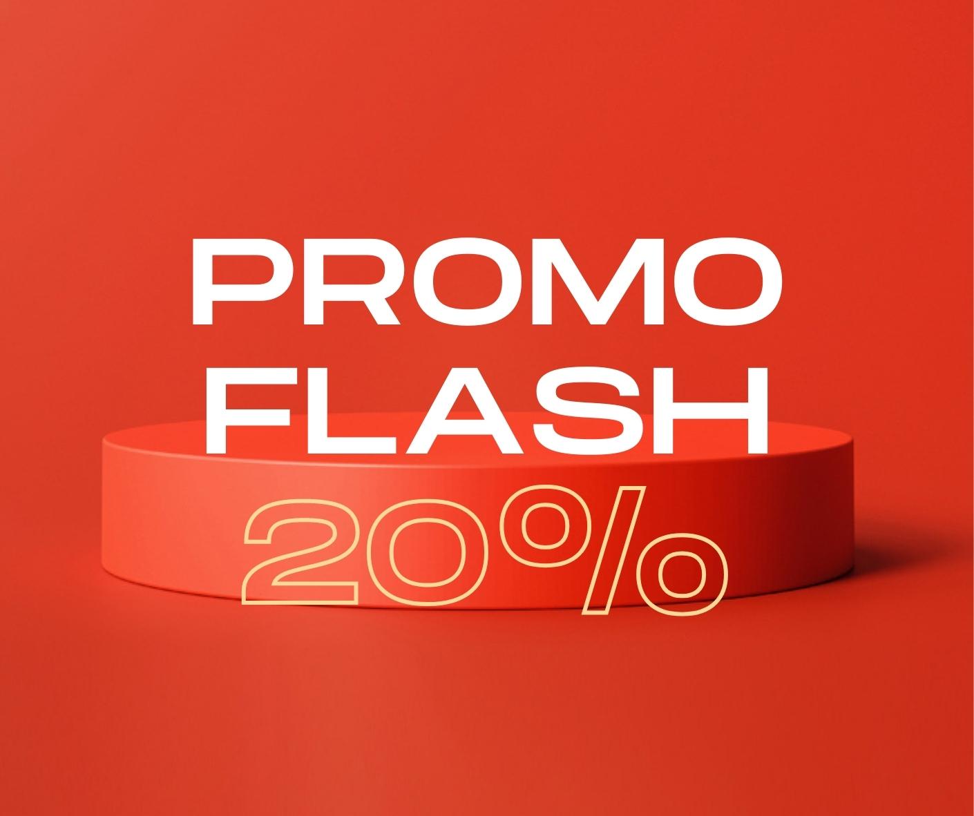 Promo FLASH 20% de descuento - Zapatería Paparazzo
